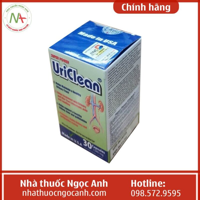 Thuốc Super Power UriClean là thuốc gì, mua ở đâu, giá bao nhiêu?