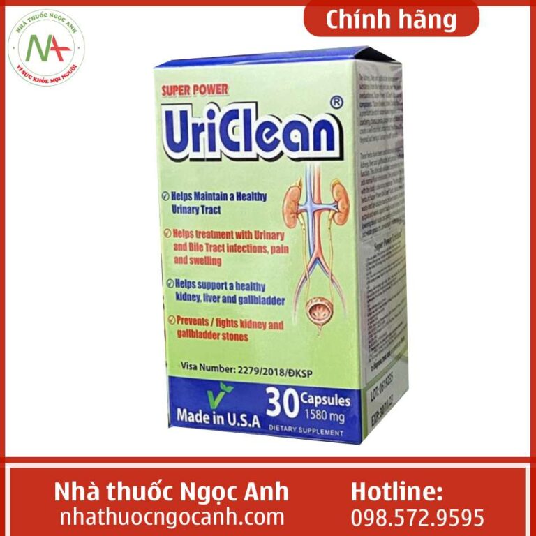 Thuốc Super Power UriClean là thuốc gì, mua ở đâu, giá bao nhiêu?