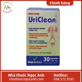 Thuốc Super Power UriClean là thuốc gì, mua ở đâu, giá bao nhiêu?