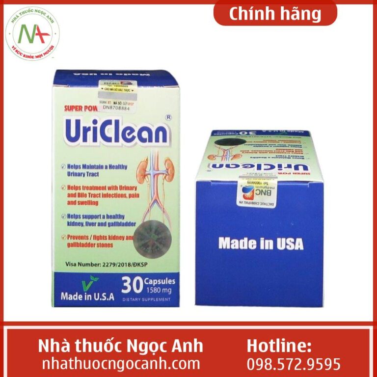 Thuốc Super Power UriClean là thuốc gì, mua ở đâu, giá bao nhiêu?