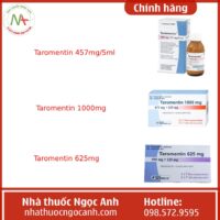 Thuốc Taromentin 457mg/5ml cách pha, mua ở đâu, giá bao nhiêu?
