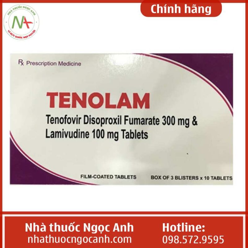 Thuốc Tenolam là thuốc gì, có tác dụng gì, giá bao nhiêu, mua ở đâu?