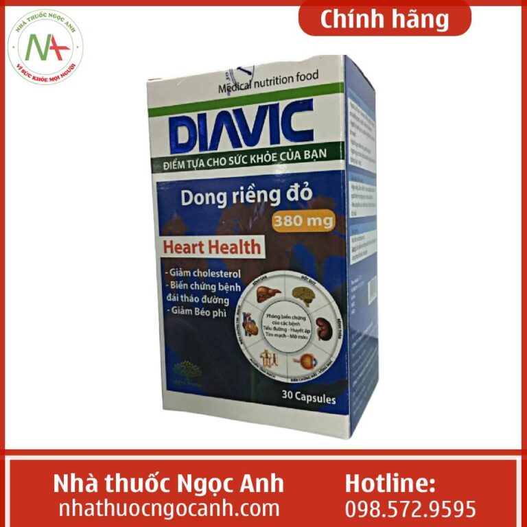 Thuốc Diavic là thuốc gì, có tác dụng gì, giá bao nhiêu, mua ở đâu?