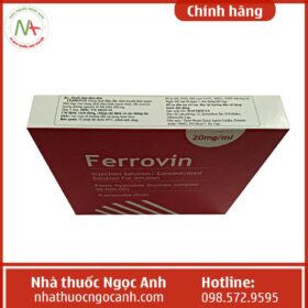 Thuốc Ferrovin 100mg/5ml có tác dụng gì, giá bao nhiêu, mua ở đâu?