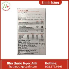 Fertil Plus là thuốc gì, có tác dụng gì, giá bao nhiêu, mua ở đâu?