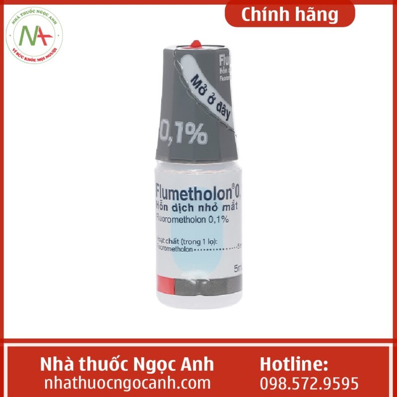 Thuốc nhỏ mắt Flumetholon 0,1% là thuốc gì, giá bao nhiêu, mua ở đâu?