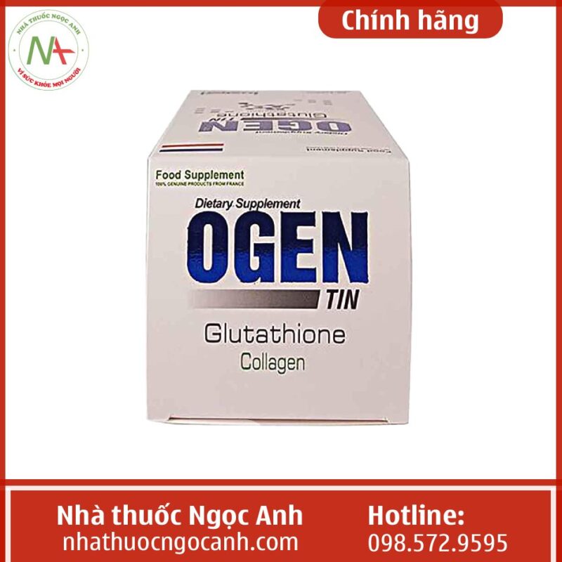 Thuốc OGENTIN Glutathione của Pháp review, giá bao nhiêu, mua ở đâu