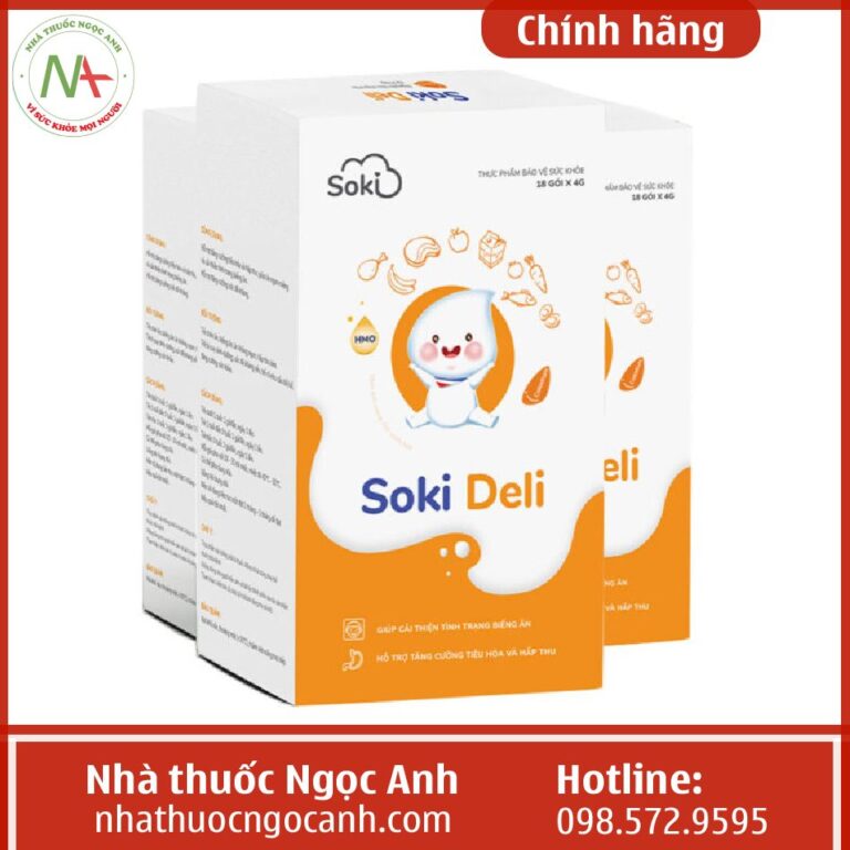 Thuốc Soki Deli là thuốc gì, có tốt không, giá bao nhiêu, mua ở đâu?
