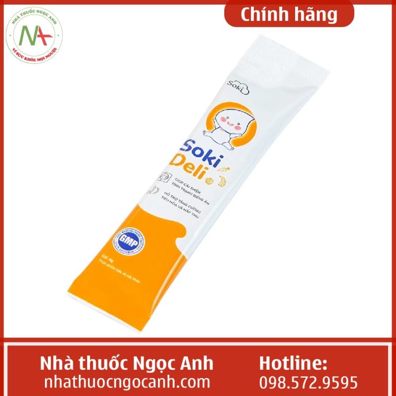 Thuốc Soki Deli là thuốc gì, có tốt không, giá bao nhiêu, mua ở đâu?