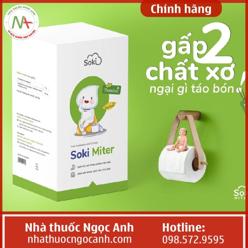 Thuốc Soki Miter là thuốc gì, có tốt không, giá bao nhiêu, mua ở đâu