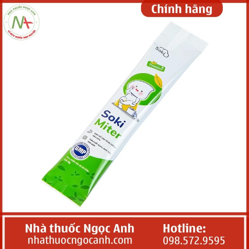 Thuốc Soki Miter là thuốc gì, có tốt không, giá bao nhiêu, mua ở đâu