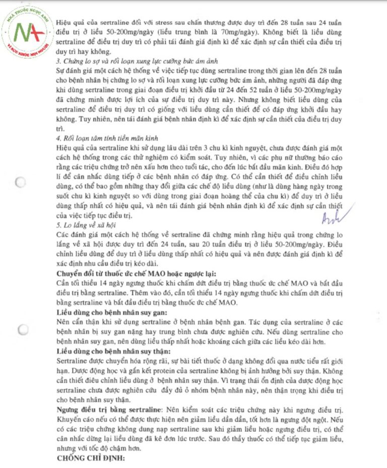 Thuốc Inosert-50 là thuốc gì, tác dụng phụ, mua ở đâu, giá bao nhiêu?