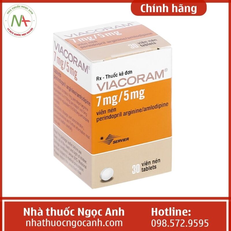 Thuốc Viacoram 7mg/5mg thuộc nhóm nào, giá bao nhiêu, mua ở đâu?