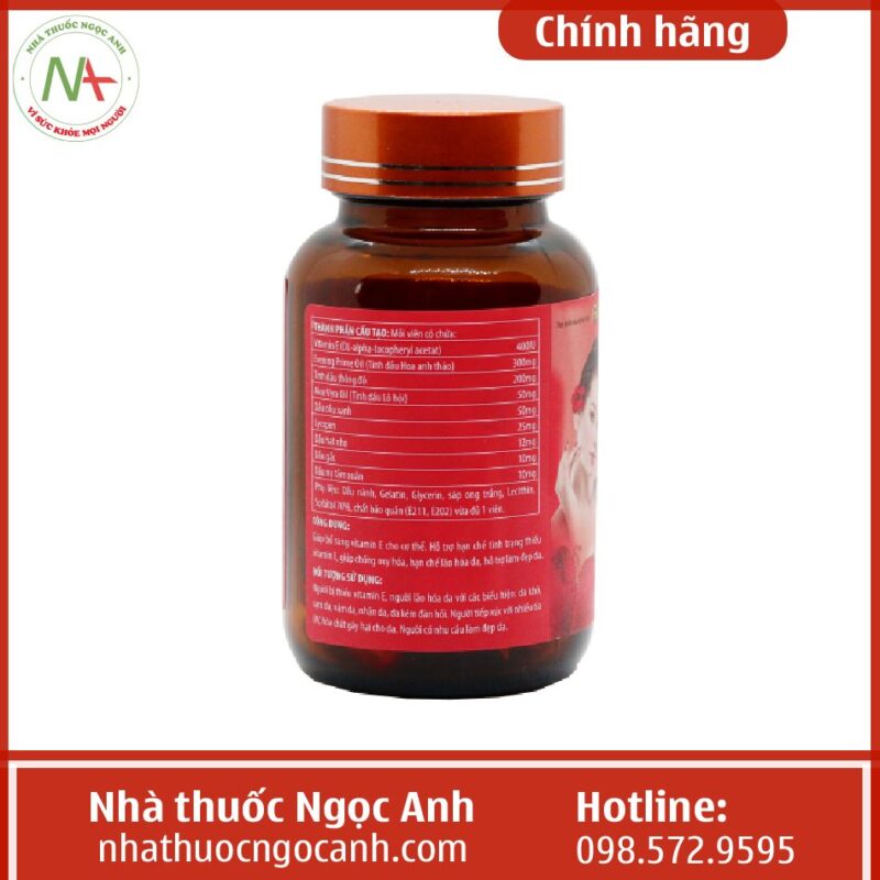 Thuốc Vitamin E đỏ 2000 IU Việt Nam mua ở đâu, giá bao nhiêu?