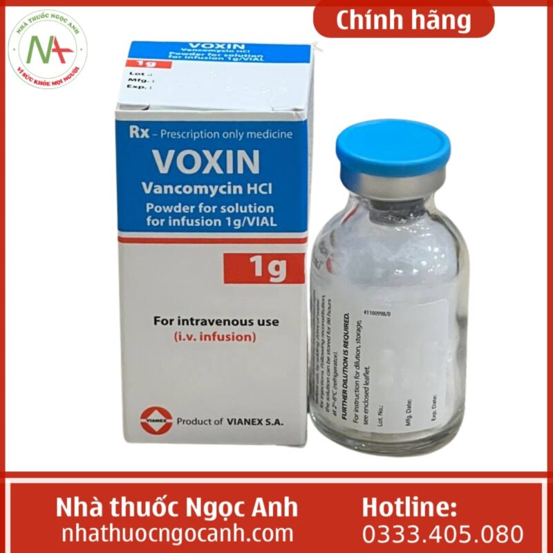 Thuốc Voxin 1g là thuốc gì, có tác dụng gì, giá bao nhiêu, mua ở đâu?