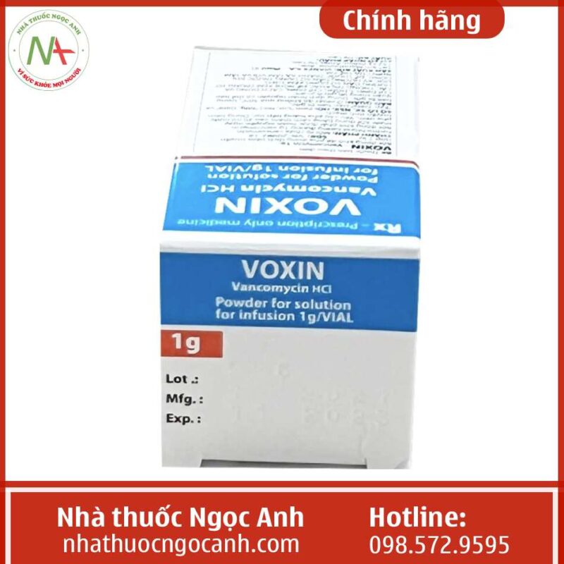 Thuốc Voxin 1g là thuốc gì, có tác dụng gì, giá bao nhiêu, mua ở đâu?