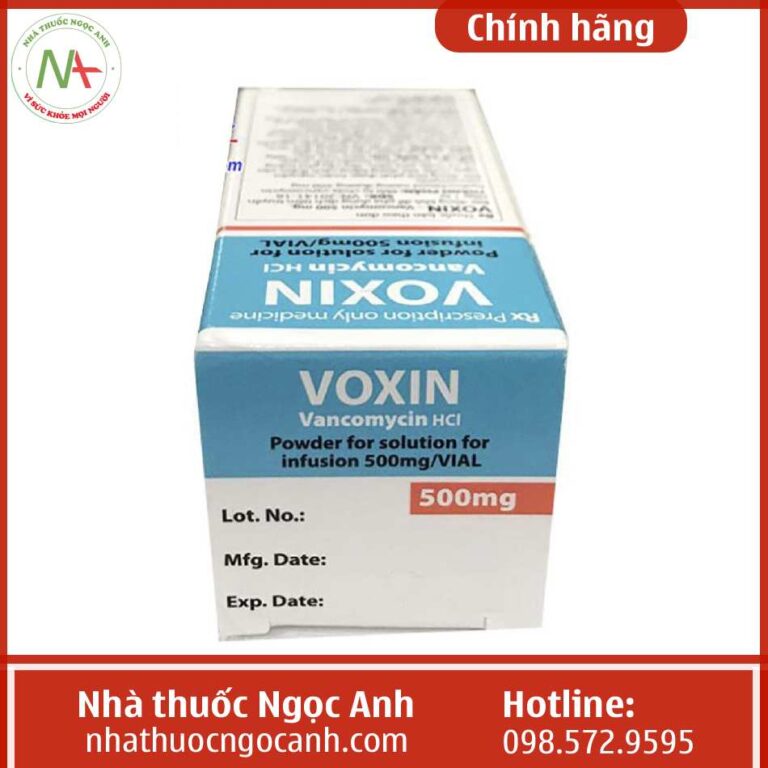 Thuốc Voxin 500mg có tác dụng gì, giá bao nhiêu, mua ở đâu?