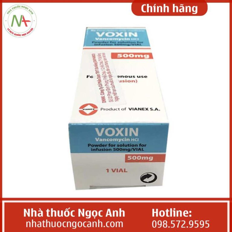 Thuốc Voxin 500mg có tác dụng gì, giá bao nhiêu, mua ở đâu?