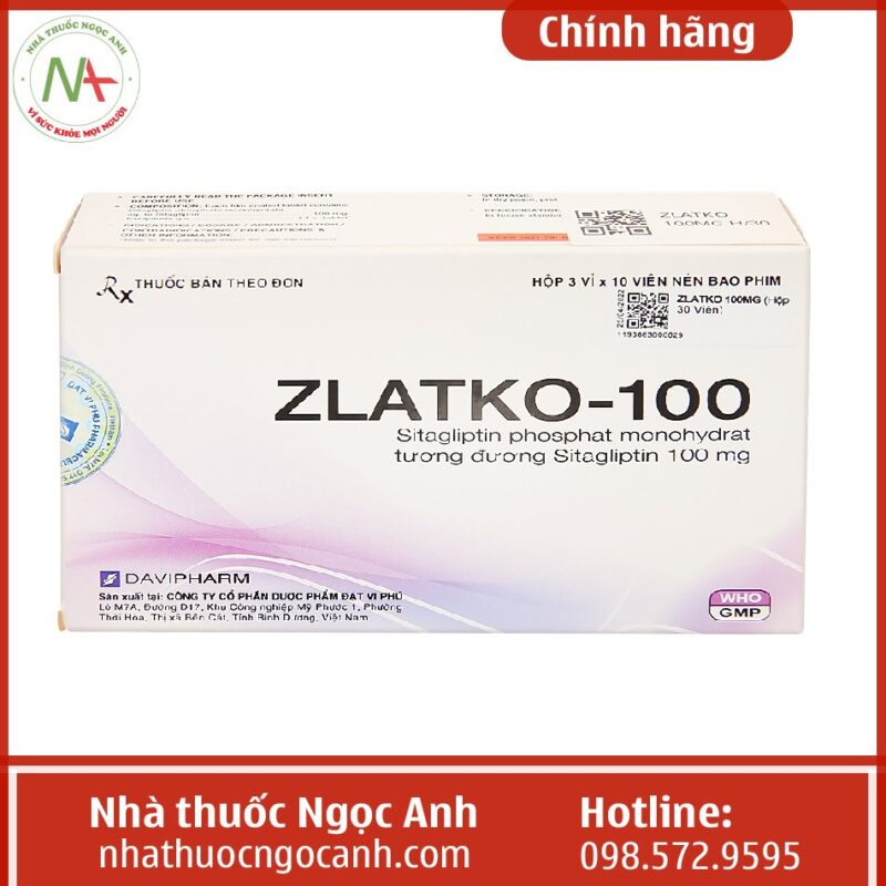 Zlatko-100 là thuốc gì? Giá bao nhiêu? Mua ở đâu?