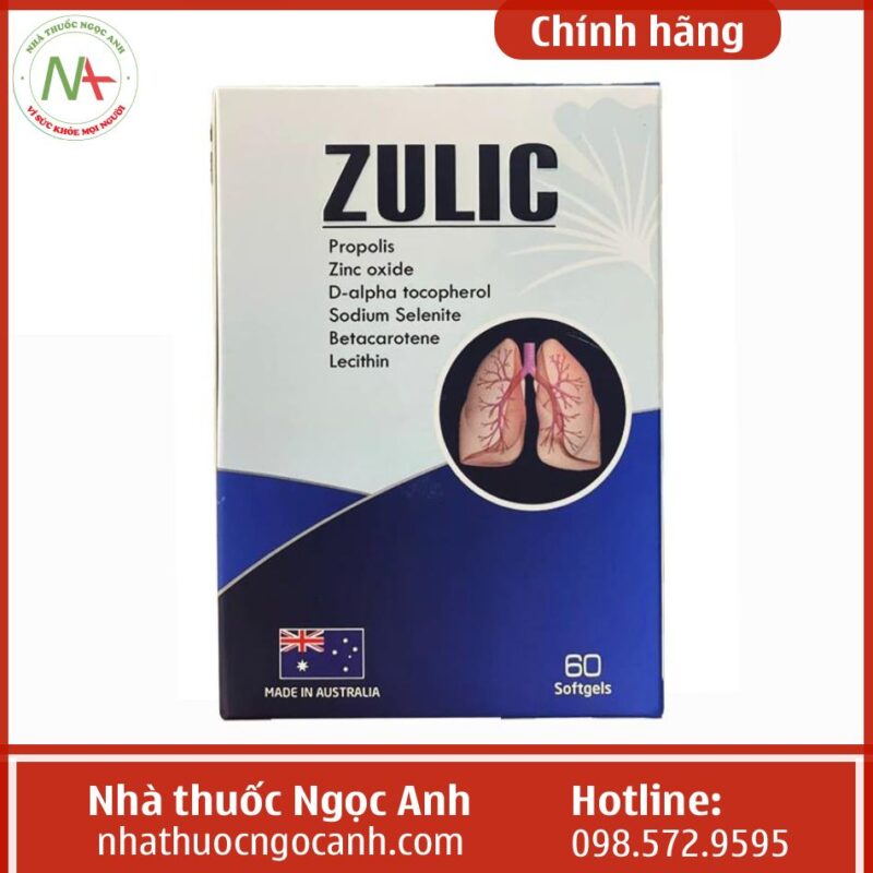 Thuốc Zulic là thuốc gì, có tốt không, mua ở đâu, giá bao nhiêu?
