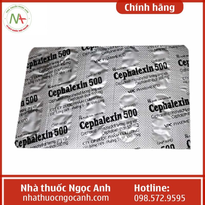 Thuốc Cephalexin 500 VPC có tác dụng gì, giá bao nhiêu, mua ở đâu