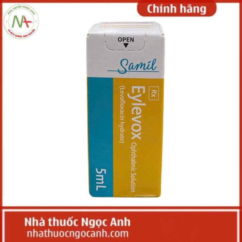 Thuốc nhỏ mắt Eylevox ophthalmic Solution 5ml công dụng, mua ở đâu, giá ...