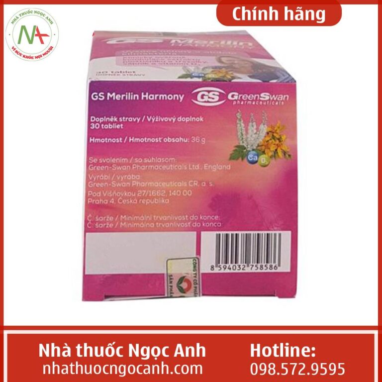 Thuốc nội tiết GS Merilin Harmony Modry Konik giá bao nhiêu, mua ở đâu