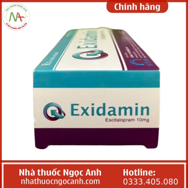 Thuốc Exidamin 10mg là thuốc gì, có tác dụng gì, mua ở đâu, giá bao nhiêu