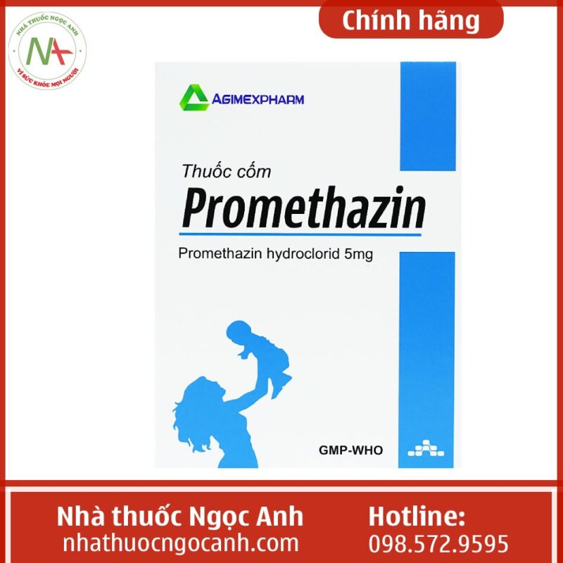 Thuốc Promethazin 5mg Agimexpharm tác dụng, giá bao nhiêu, mua ở đâu