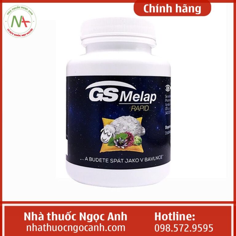 Thuốc GS Melap Rapid có tác dụng gì, giá bao nhiêu, mua ở đâu?