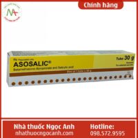 Thuốc Asosalic 30g có tác dụng gì, giá bao nhiêu, mua ở đâu?