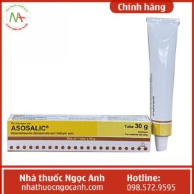 Thuốc Asosalic 30g có tác dụng gì, giá bao nhiêu, mua ở đâu?