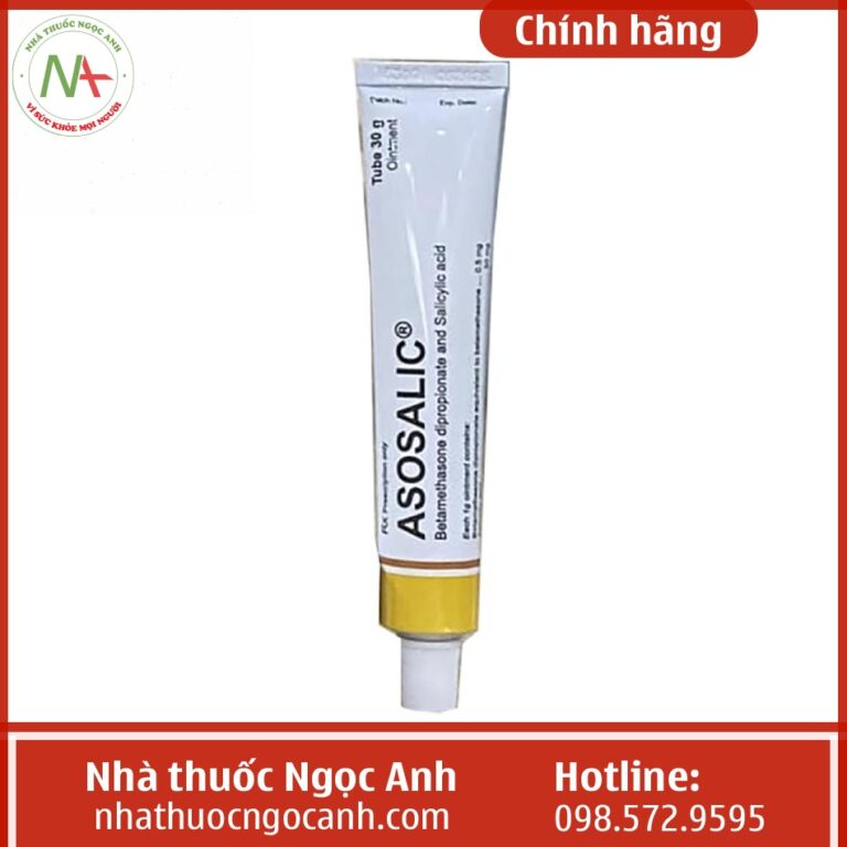 Thuốc Asosalic 30g có tác dụng gì, giá bao nhiêu, mua ở đâu?
