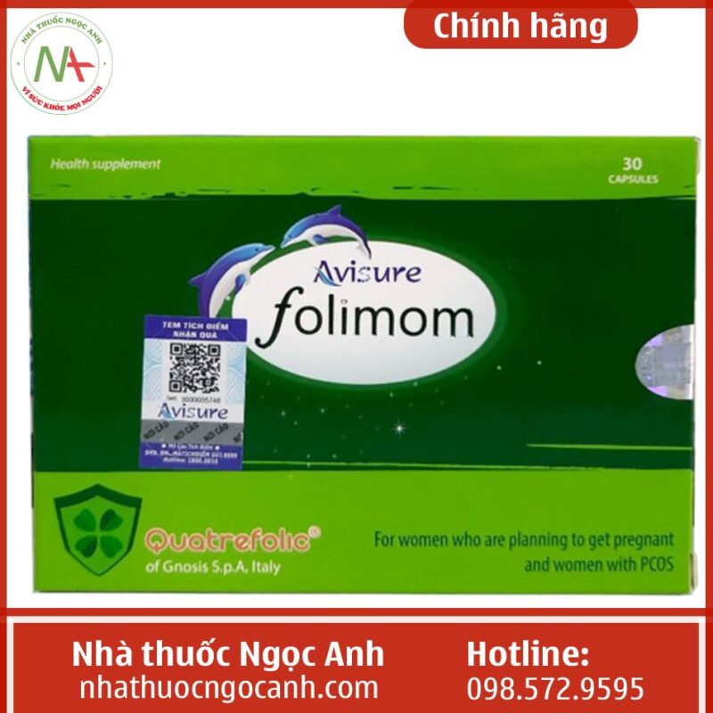 Thuốc Avisure Folimom có tốt không, giá bao nhiêu, mua ở đâu?