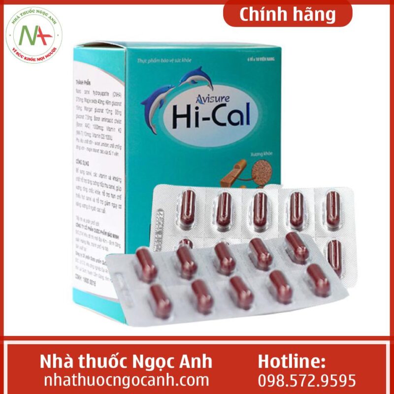 Thuốc canxi Avisure Hi-Cal uống như thế nào, giá bao nhiêu, mua ở đâu?