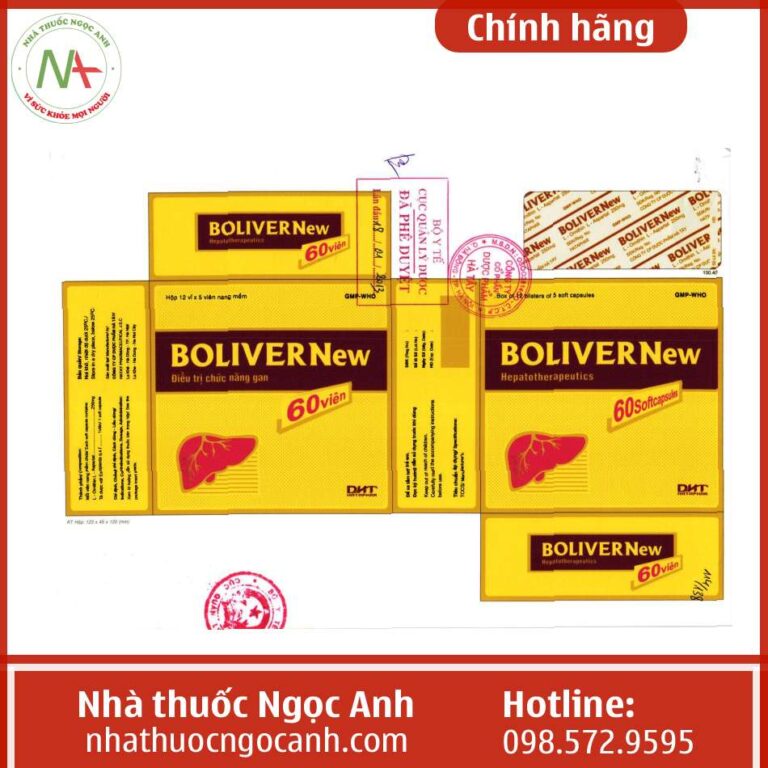 Thuốc Bolivernew có tác dụng gì, mua ở đâu, giá bao nhiêu?