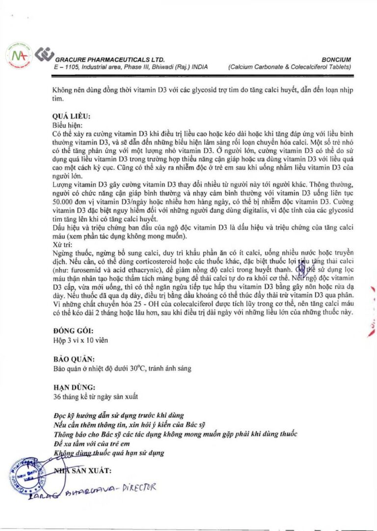 Thuốc Boncium là canxi hữu cơ hay vô cơ, giá bao nhiêu, mua ở đâu?