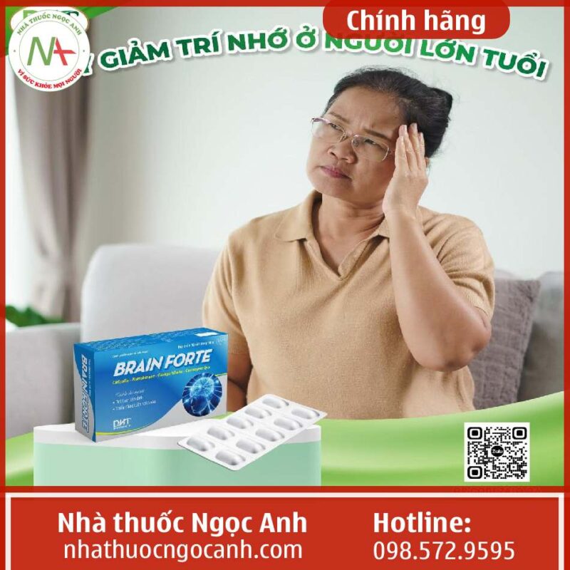 Brain Forte Hataphar (DHT) là thuốc gì, mua ở đâu, giá bao nhiêu?
