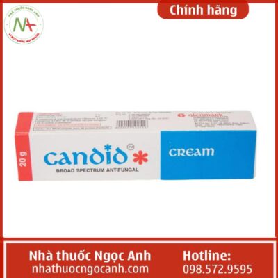 Thuốc bôi Candid cream có tác dụng gì, mua ở đâu, giá bao nhiêu?