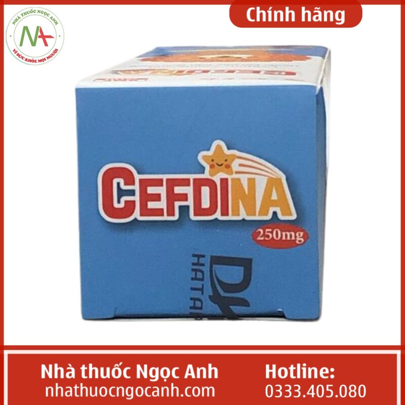 Thuốc Cefdina 250mg/5ml là thuốc gì, giá bao nhiêu, mua ở đâu?