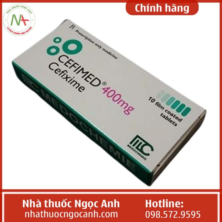 Thuốc Cefimed Cefixim 400mg là thuốc gì, giá bao nhiêu, mua ở đâu?