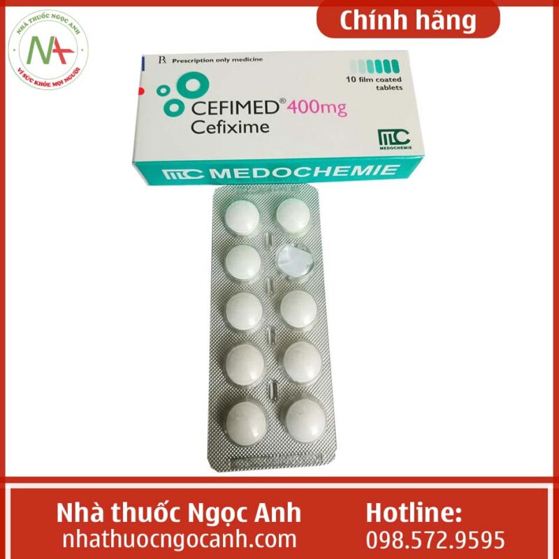 Thuốc Cefimed Cefixim 400mg là thuốc gì, giá bao nhiêu, mua ở đâu?