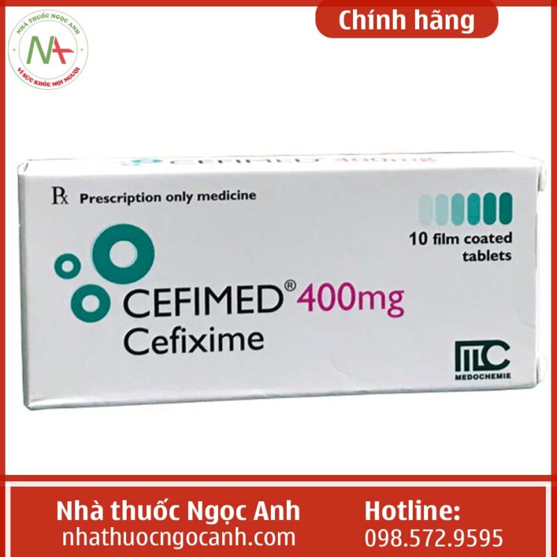 Thuốc Cefimed Cefixim 400mg là thuốc gì, giá bao nhiêu, mua ở đâu?