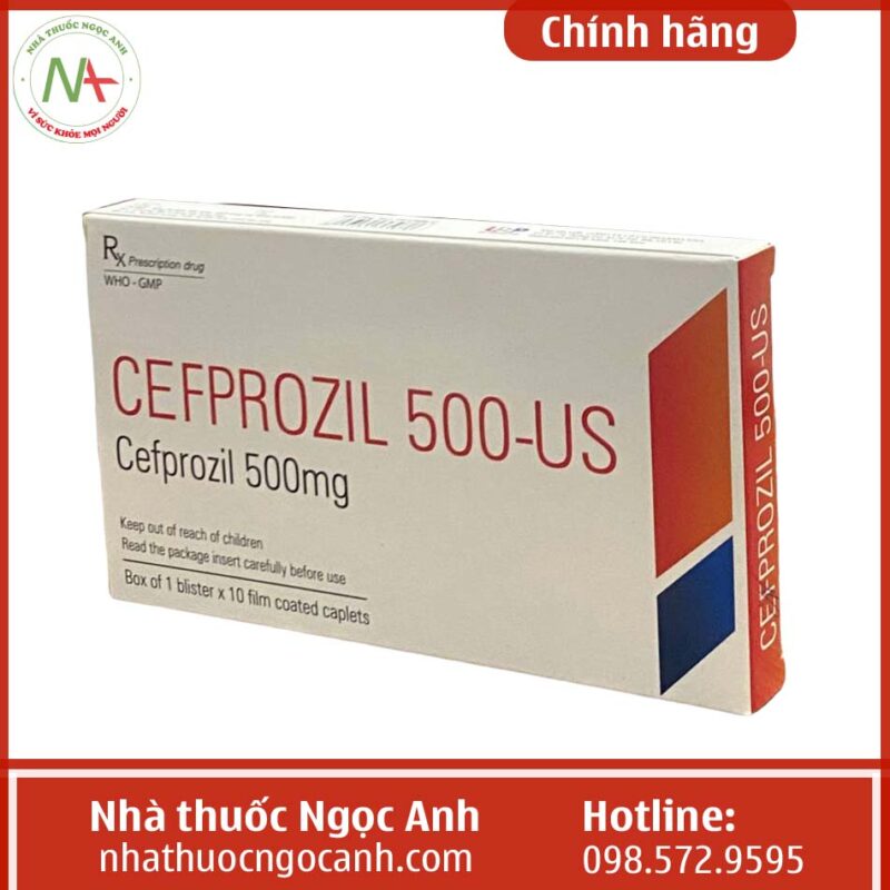 Thuốc Cefprozil 500-US là thuốc gì, giá bao nhiêu, mua ở đâu?