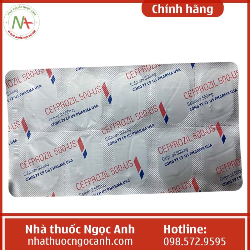 Thuốc Cefprozil 500-US là thuốc gì, giá bao nhiêu, mua ở đâu?