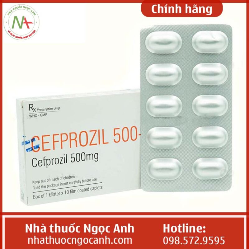 Thuốc Cefprozil 500-US là thuốc gì, giá bao nhiêu, mua ở đâu?