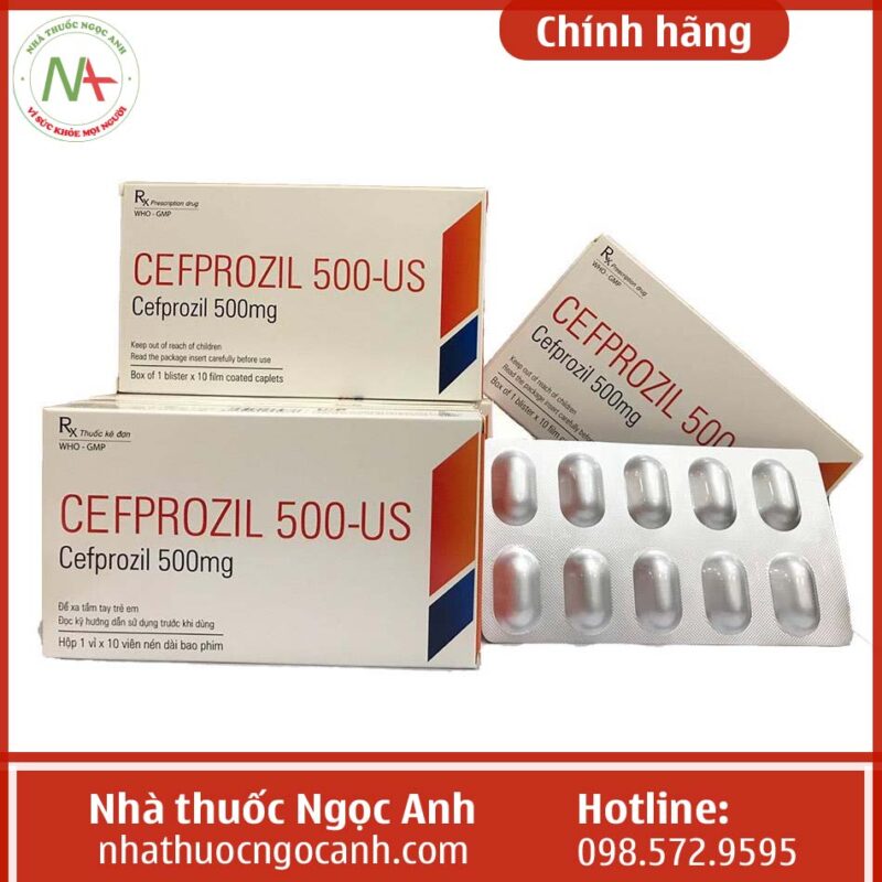Thuốc Cefprozil 500-US là thuốc gì, giá bao nhiêu, mua ở đâu?