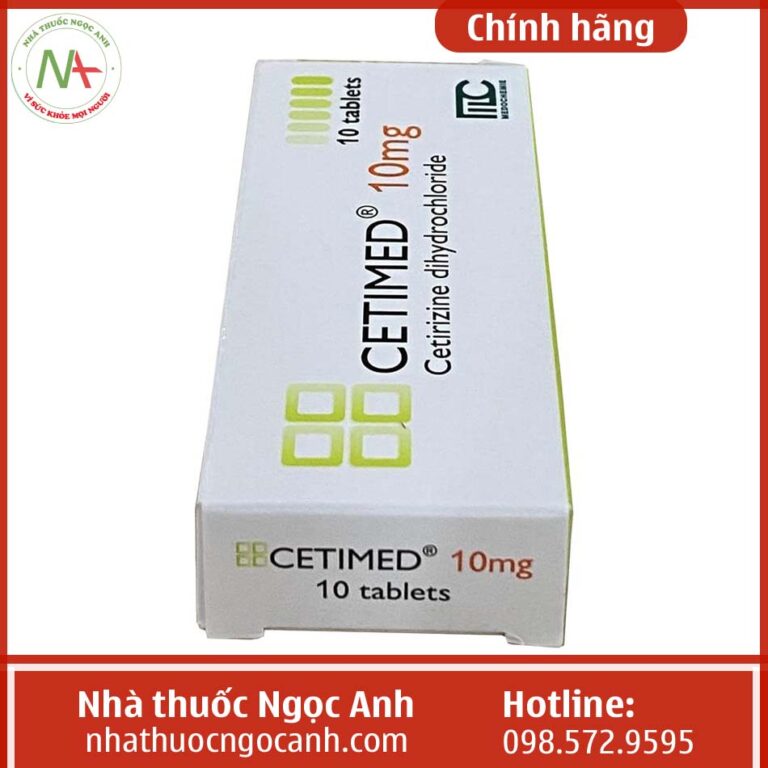 Thuốc Cetimed 10mg bầu uống được không, giá bao nhiêu, mua ở đâu?