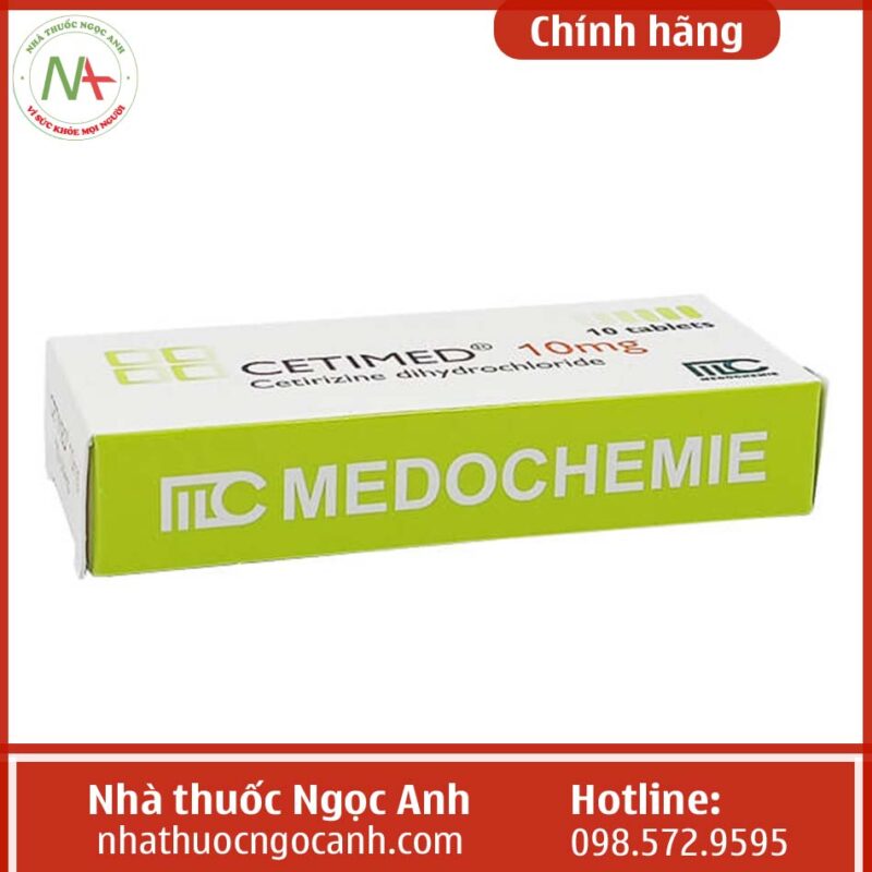 Thuốc Cetimed 10mg bầu uống được không, giá bao nhiêu, mua ở đâu?
