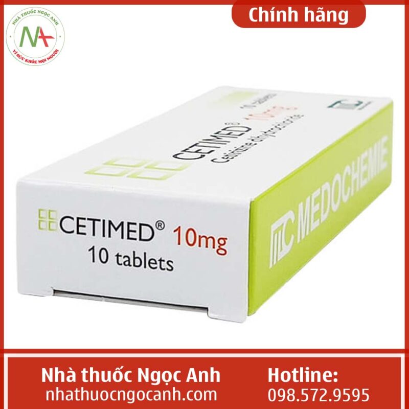 Thuốc Cetimed 10mg bầu uống được không, giá bao nhiêu, mua ở đâu?